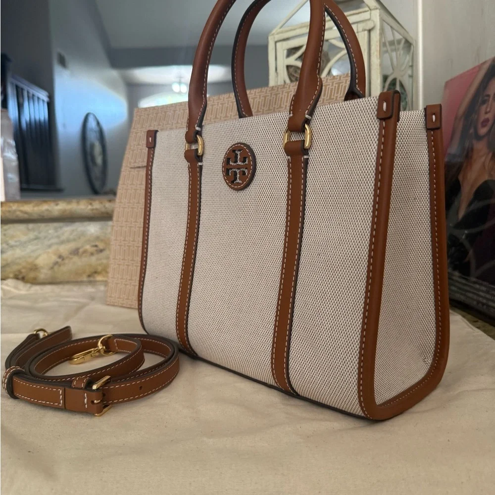Tory Burch | Bags | New Tory Burch Small Canvas Tote | Poshmark